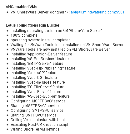 ShoreTell Installation Gotcha Notes